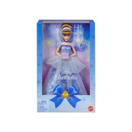 Mattel JCR78 - Disney Princess - Cinderella Geburtstagsfeier Puppe mit Geschenk-Accessoire