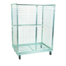 HMH Stahlrollbeh&auml;lter 1600 950 x 1350 mm 4-seitig 2 Fl&uuml;gelt&uuml;ren Cr 3 ; E. S. B. (S49501350FC159)