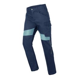 K&Uuml;BLER WORKWEAR K&uuml;bler Hose REFORCE dunkelblau/eisblau 52N ; K&uuml;bler Workwear (2260 3342-4844-52N)