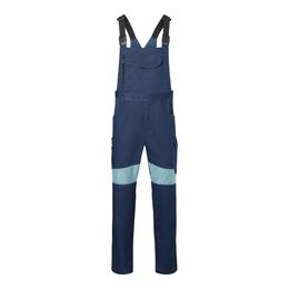 K&Uuml;BLER WORKWEAR K&uuml;bler Latzhose REFORCE dunkelblau/eisblau 44K ; K&uuml;bler Workwear (3260 3342-4844-44K)