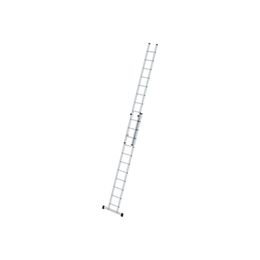 MUNK G&uuml;nzburger Sprossen-Schiebeleiter 2-teilig mit Standard-Traverse 2x11 Sprossen (020811)