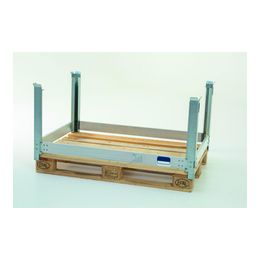 HMH Palett Stack Classic starr Ecktr&auml;ger starr 1220 x 820 x 490 mm Aluminium ; E. S. B. (WKP1001-S-01)