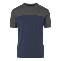 K&Uuml;BLER WORKWEAR K&uuml;bler T-Shirt dunkelblau/dunkelgrau S ; K&uuml;bler Workwear (5220 6206-4898-S)