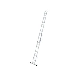 MUNK G&uuml;nzburger Sprossen-Schiebeleiter 2-teilig mit Standard-Traverse 2x13 Sprossen (020813)