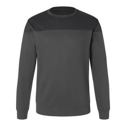 K&Uuml;BLER WORKWEAR K&uuml;bler Sweatshirt dunkelgrau/schwarz 3XL ; K&uuml;bler Workwear (5222 6406-9899-3XL)