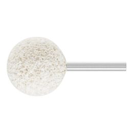 Pferd TOOLS RUBBER Schleifstift Kugel &Oslash; 40x40mm Schaft-&Oslash; 6 mm AH2 f&uuml;r Gummi (31710520)