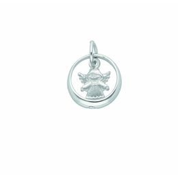 Adelia&acute;s Kettenanh&auml;nger ADELIA&acute;S "Engelanh&auml;nger 925 Silber mit Zirkonia", silber, Schmuckanh&auml;nger, Damen, mit Zirkonia, Silber 925 (Sterlingsilber), Kettenanh&auml;nger, Silberanh&auml;nger Engel