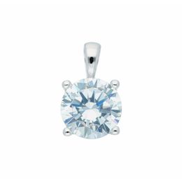 Adelia&acute;s Kettenanh&auml;nger ADELIA&acute;S "Anh&auml;nger 925 Silber mit Zirkonia", transparent (silber), Schmuckanh&auml;nger, Damen, mit Zirkonia, Silber 925 (Sterlingsilber), Kettenanh&auml;nger, Silberanh&auml;nger