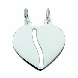 Adelia&acute;s Puzzleanh&auml;nger ADELIA&acute;S "Partneranh&auml;nger 925 Silber", silber, Schmuckanh&auml;nger, Damen, Silber 925 (Sterlingsilber), Silberanh&auml;nger Partneranh&auml;nger