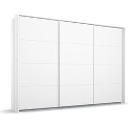 Kleiderschrank OTTO HOME "Mehrzweckschrank Aktenschrank M&ouml;bel Mietswohnung Schlafzimmer OTELI", wei&szlig; (alpinwei&szlig;), B:278cm H:233cm T:68cm, Holzwerkstoff, Schr&auml;nke, Kleiderschrank, inkl. Passepartout optional mit Beleuchtung MADE IN GERMANY