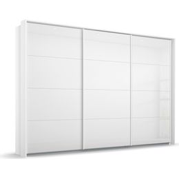 Kleiderschrank OTTO HOME "Mehrzweckschrank Aktenschrank M&ouml;bel Mietswohnung Schlafzimmer OTELI", wei&szlig; (alpinwei&szlig;, hochglanz wei&szlig;), B:278cm H:233cm T:68cm, Holzwerkstoff, Schr&auml;nke, Kleiderschrank, inkl. Passepartout optional mit Beleuchtung MADE IN GERMANY