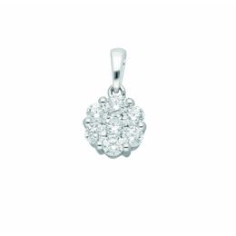 Adelia&acute;s Kettenanh&auml;nger ADELIA&acute;S "Anh&auml;nger 925 Silber mit Zirkonia", silber, Schmuckanh&auml;nger, Damen, mit Zirkonia, Silber 925 (Sterlingsilber), Kettenanh&auml;nger, Silberanh&auml;nger
