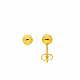 Adelia&acute;s Paar Ohrh&auml;nger ADELIA&acute;S "Ohrstecker Ohrringe 925 Silber vergoldet", gold, Ohrringe, Damen, Damen, Silber 925 (Sterlingsilber), Goldohrringe