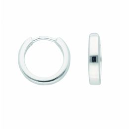 Adelia&acute;s Paar Creolen ADELIA&acute;S "14 mm ⌀ Creolen Ohrringe 925 Silber", silber, Ohrringe, Damen, Damen, Silber 925 (Sterlingsilber), Silberohrringe