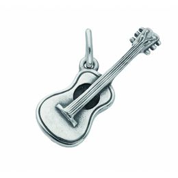 Adelia&acute;s Kettenanh&auml;nger ADELIA&acute;S "Anh&auml;nger Gitarre 925 Silber", silber, Schmuckanh&auml;nger, Damen, Silber 925 (Sterlingsilber), Kettenanh&auml;nger, Silberanh&auml;nger Gitarre