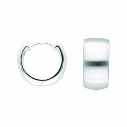 Adelia&acute;s Paar Creolen ADELIA&acute;S "14 mm ⌀ Creolen Ohrringe 925 Silber", silber, Ohrringe, Damen, Damen, Silber 925 (Sterlingsilber), Silberohrringe