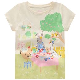 Topolino M&auml;dchen T-Shirt mit Bauernhof-Print
