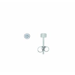 Adelia&acute;s Paar Ohrh&auml;nger ADELIA&acute;S "Ohrstecker Ohrringe Edelstahl mit Zirkonia", silber, Ohrringe, Damen, Damen, Edelstahl, Edelstahlohrringe