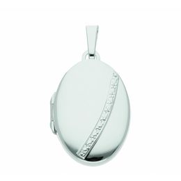 Adelia&acute;s Medallionanh&auml;nger ADELIA&acute;S "Medaillon 925 Silber", silber, Schmuckanh&auml;nger, Damen, Silber 925 (Sterlingsilber), Silberanh&auml;nger