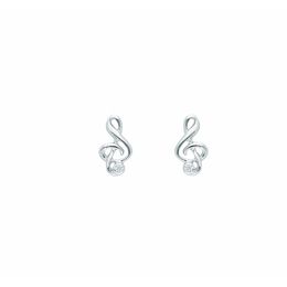 Adelia&acute;s Paar Ohrh&auml;nger ADELIA&acute;S "Ohrstecker Ohrringe 925 Silber mit Zirkonia", silber, Ohrringe, Damen, Damen, Silber 925 (Sterlingsilber), Silberohrringe