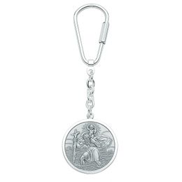 Adelia&acute;s Kettenanh&auml;nger ADELIA&acute;S "Anh&auml;nger Christophorus 925 Silber", silber, Schmuckanh&auml;nger, Damen, Silber 925 (Sterlingsilber), Kettenanh&auml;nger, Silberanh&auml;nger Christophorus