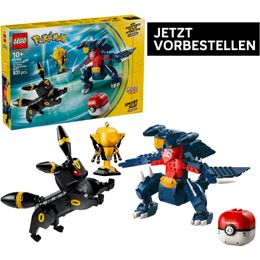 Konstruktionsspielsteine Lego "SMART Play: Nachtaras und Knakracks Duell um die Meisterschaft (72165)", bunt, Spielbausteine, Kinder, Kunststoff, Lego Pok&eacute;mon; Mit SMART Brick kombatibel (nicht enthalten)