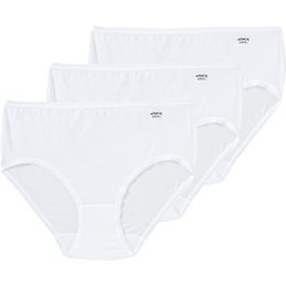 Maxislip Speidel "Softfeeling", Damen, Gr. 38, wei&szlig;, Obermaterial: 46% Baumwolle, 46% Modal, 8% Elasthan, unifarben, k&ouml;rpernah, Unterhosen, atmungsaktiv, basic, elastisch, bequem, Baumwollmix