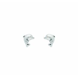 Adelia&acute;s Paar Ohrh&auml;nger ADELIA&acute;S "Delphin Ohrstecker Ohrringe 925 Silber", silber, Ohrringe, Jungen, Kinder, Silber 925 (Sterlingsilber), Silberohrringe Delphin