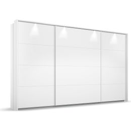 Kleiderschrank OTTO HOME "Mehrzweckschrank Aktenschrank M&ouml;bel Mietswohnung Schlafzimmer OTELI", wei&szlig; (alpinwei&szlig;), B:323cm H:233cm T:68cm, Holzwerkstoff, Schr&auml;nke, Kleiderschrank, inkl. Passepartout optional mit Beleuchtung MADE IN GERMANY