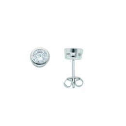 Adelia&acute;s Paar Ohrh&auml;nger ADELIA&acute;S "Ohrstecker Ohrringe 925 Silber mit Zirkonia", silber, Ohrringe, Damen, Damen, Silber 925 (Sterlingsilber), Silberohrringe