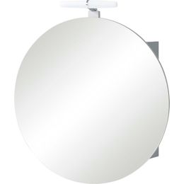 Spiegelschrank Schildmeyer "Bjarne, Spiegelelement, Made in Germany, B: 65 cm", blau (fjord), B:65cm H:68,3cm T:15,7cm, FSC-zertifizierter Holzwerkstoff, Schr&auml;nke, Spiegelschrank, Solide Verarbeitung - Dieses Produkt ist in Deutschland gefertigt