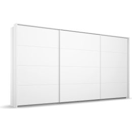 Kleiderschrank OTTO HOME "Mehrzweckschrank Aktenschrank M&ouml;bel Mietswohnung Schlafzimmer OTELI", wei&szlig; (alpinwei&szlig;), B:368cm H:214cm T:68cm, Holzwerkstoff, Schr&auml;nke, Kleiderschrank, inkl. Passepartout optional mit Beleuchtung MADE IN GERMANY