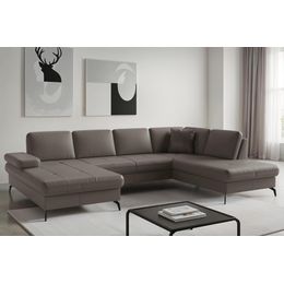 Sit & More Wohnlandschaft SIT & MORE "Morris Jubi", delphine, B:300cm H:83cm T:202cm, Sofas, Wohnlandschaft, mit Armteilfunktion, optional mit Bettfunktion