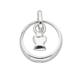 Adelia&acute;s Kettenanh&auml;nger ADELIA&acute;S "Engelanh&auml;nger 925 Silber mit Zirkonia", silber, Schmuckanh&auml;nger, Damen, mit Zirkonia, Silber 925 (Sterlingsilber), Kettenanh&auml;nger, Silberanh&auml;nger Engel