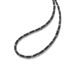 Adelia&acute;s Armband ADELIA&acute;S "45 cm Armband Edelstahl", schwarz (silber), Armb&auml;nder, Damen, 45cm, Edelstahl, Armband, Edelstahlarmband