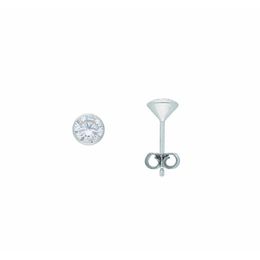 Adelia&acute;s Paar Ohrh&auml;nger ADELIA&acute;S "Ohrstecker Ohrringe 925 Silber mit Zirkonia", silber, Ohrringe, Damen, Damen, Silber 925 (Sterlingsilber), Silberohrringe