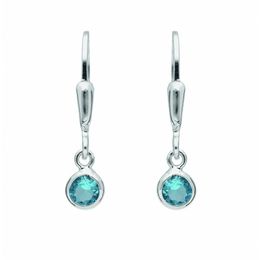 Adelia&acute;s Paar Ohrh&auml;nger ADELIA&acute;S "Ohrh&auml;nger Ohrringe 925 Silber mit Zirkonia", silber, Ohrringe, Damen, Damen, Silber 925 (Sterlingsilber), Silberohrringe