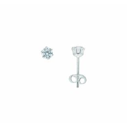 Adelia&acute;s Paar Ohrh&auml;nger ADELIA&acute;S "Ohrstecker Ohrringe 925 Silber mit Zirkonia", silber, Ohrringe, Damen, Damen, Silber 925 (Sterlingsilber), Silberohrringe