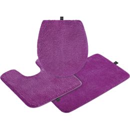 Badematte Bruno Banani "Lana, Badvorleger, Badezimmer Teppich" Gr. 11, pink, H:25mm, Polyacryl, Badematten, Badematte, Badteppich, Badematten, unifarben, auch als 3 teiliges Set & rund