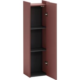 Midischrank Welltime "Avio, Midischrank, Made in Germany, B: 45,5 cm", rot (mauve), B:30,2cm H:106,1cm T:23,4cm, FSC-zertifizierter Holzwerkstoff, Schr&auml;nke, Midischrank, Solide Verarbeitung - Dieses Produkt ist in Deutschland gefertigt
