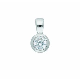 Adelia&acute;s Kettenanh&auml;nger ADELIA&acute;S "925 Silber Anh&auml;nger", silber, Schmuckanh&auml;nger, Damen, mit Zirkonia, Silber 925 (Sterlingsilber), Kettenanh&auml;nger, mit Zirkonia Silberschmuck f&uuml;r Damen