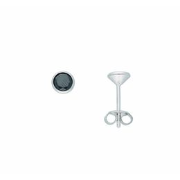 Adelia&acute;s Paar Ohrh&auml;nger ADELIA&acute;S "Ohrstecker Ohrringe 925 Silber mit Zirkonia", schwarz (silber), Ohrringe, Damen, Damen, Silber 925 (Sterlingsilber), Silberohrringe