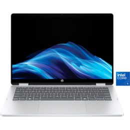 HP Convertible Notebook "14-fp0250ngx", silber (glacier silber), 8 GB RAM 256 GB SSD, Core 5, Windows11Home64-Bit, Notebooks