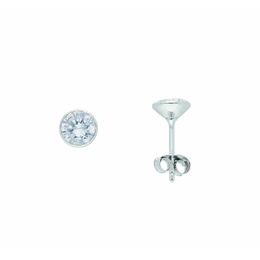 Adelia&acute;s Paar Ohrh&auml;nger ADELIA&acute;S "Ohrstecker Ohrringe 925 Silber mit Zirkonia", silber, Ohrringe, Damen, Damen, Silber 925 (Sterlingsilber), Silberohrringe
