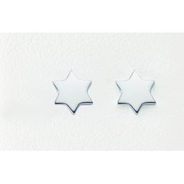 Adelia&acute;s Paar Ohrh&auml;nger ADELIA&acute;S "Stern Ohrstecker Ohrringe 925 Silber", silber, Ohrringe, Jungen, Kinder, Silber 925 (Sterlingsilber), Silberohrringe Stern