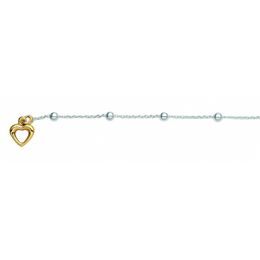 Adelia&acute;s Fu&szlig;kette ADELIA&acute;S "Anker Fu&szlig;kettchen 925 Silber vergoldet", gold, Fu&szlig;ketten, Damen, Silber 925 (Sterlingsilber), Goldfu&szlig;kette Anker