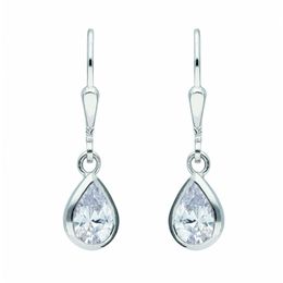 Adelia&acute;s Paar Ohrh&auml;nger ADELIA&acute;S "Ohrh&auml;nger Ohrringe 925 Silber mit Zirkonia", silber, Ohrringe, Damen, Damen, Silber 925 (Sterlingsilber), Silberohrringe