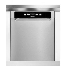 Bauknecht Unterbaugeschirrsp&uuml;ler "B0U D651A X", Energieeffizienz: B (A-G), silber (edelstahl), B:60cm H:82cm T:59cm, Geschirrsp&uuml;ler, ActiveDry &ndash; automatische T&uuml;r&ouml;ffnung f&uuml;r perfekt getrocknetes Geschirr