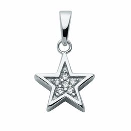 Adelia&acute;s Kettenanh&auml;nger ADELIA&acute;S "Anh&auml;nger 925 Silber mit Zirkonia", silber, Schmuckanh&auml;nger, Damen, mit Zirkonia, Silber 925 (Sterlingsilber), Kettenanh&auml;nger, Silberanh&auml;nger
