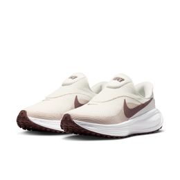 Laufschuh Nike "Nike Revolution 8 EasyOn", Damen, Gr. 42, beige (phantom, tattoo, wei&szlig;, silt rot), Synthetik, Textil, Schuhe Laufschuh, leichtes An- und Ausziehen durch EasyOn-Technologie